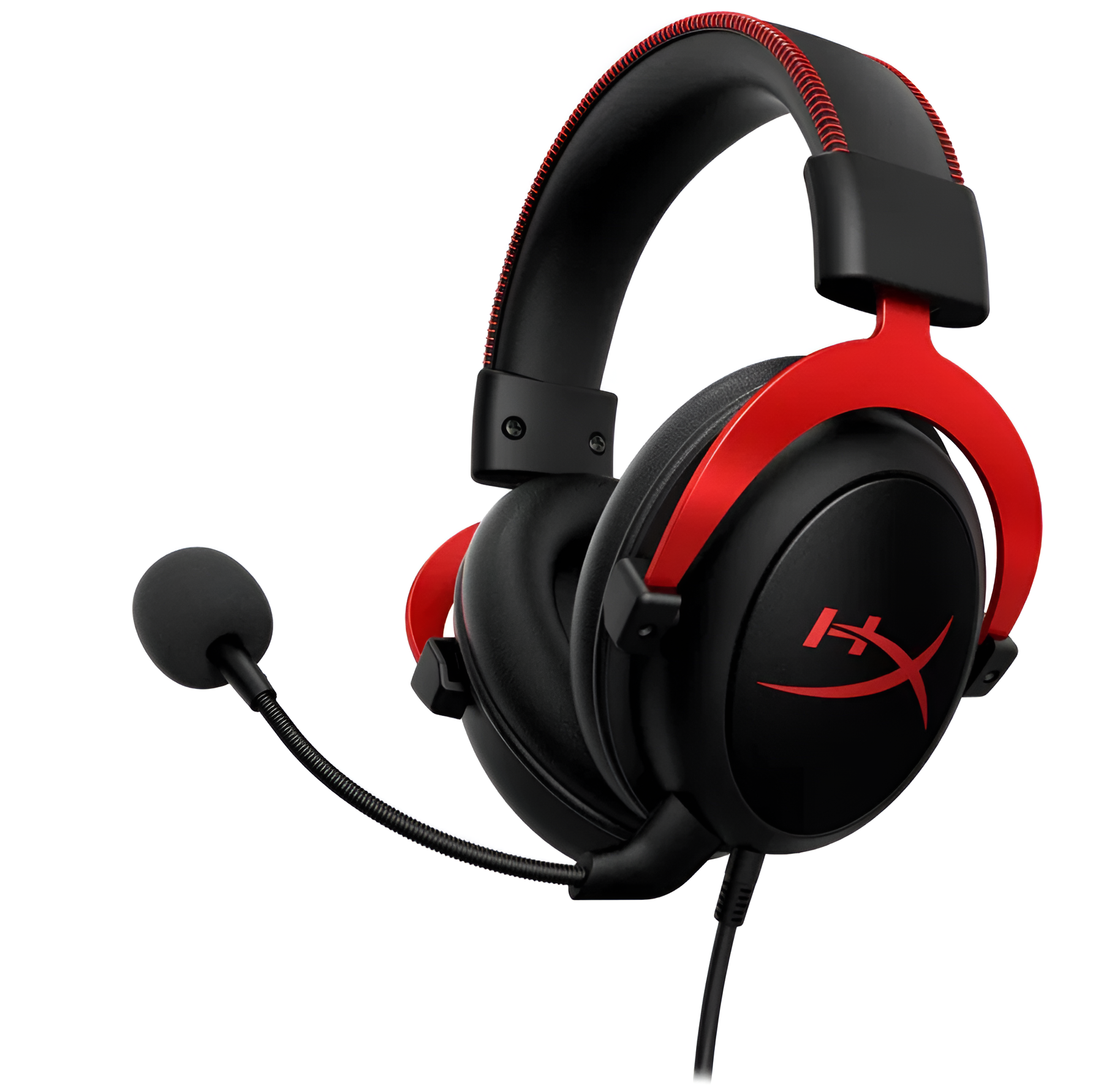 Наушники HyperX Cloud II , шумоподавление, складная конструкция, 7.1, USB звуковая карта