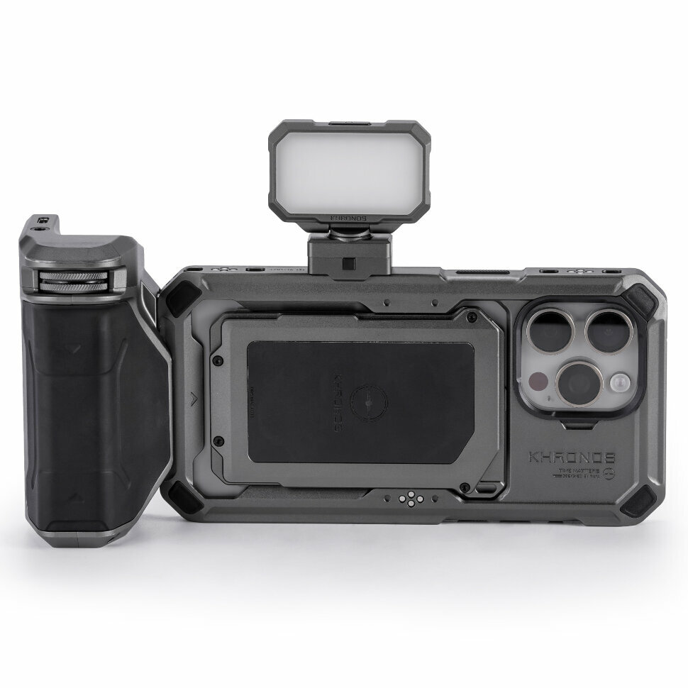 Чехол Tilta Khronos Basic Kit для iPhone 15 Pro Max Серый — фото 1