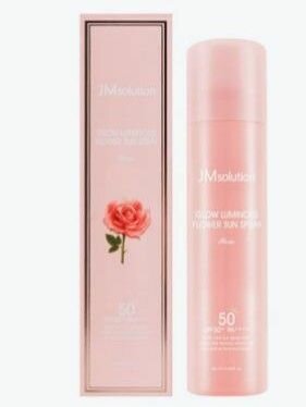 Спрей для лица и тела SPF 50+PA+++ JMSolution Glow Luminous Flower Sun Sprayw Luminous Flower Sun Spray,180 мл