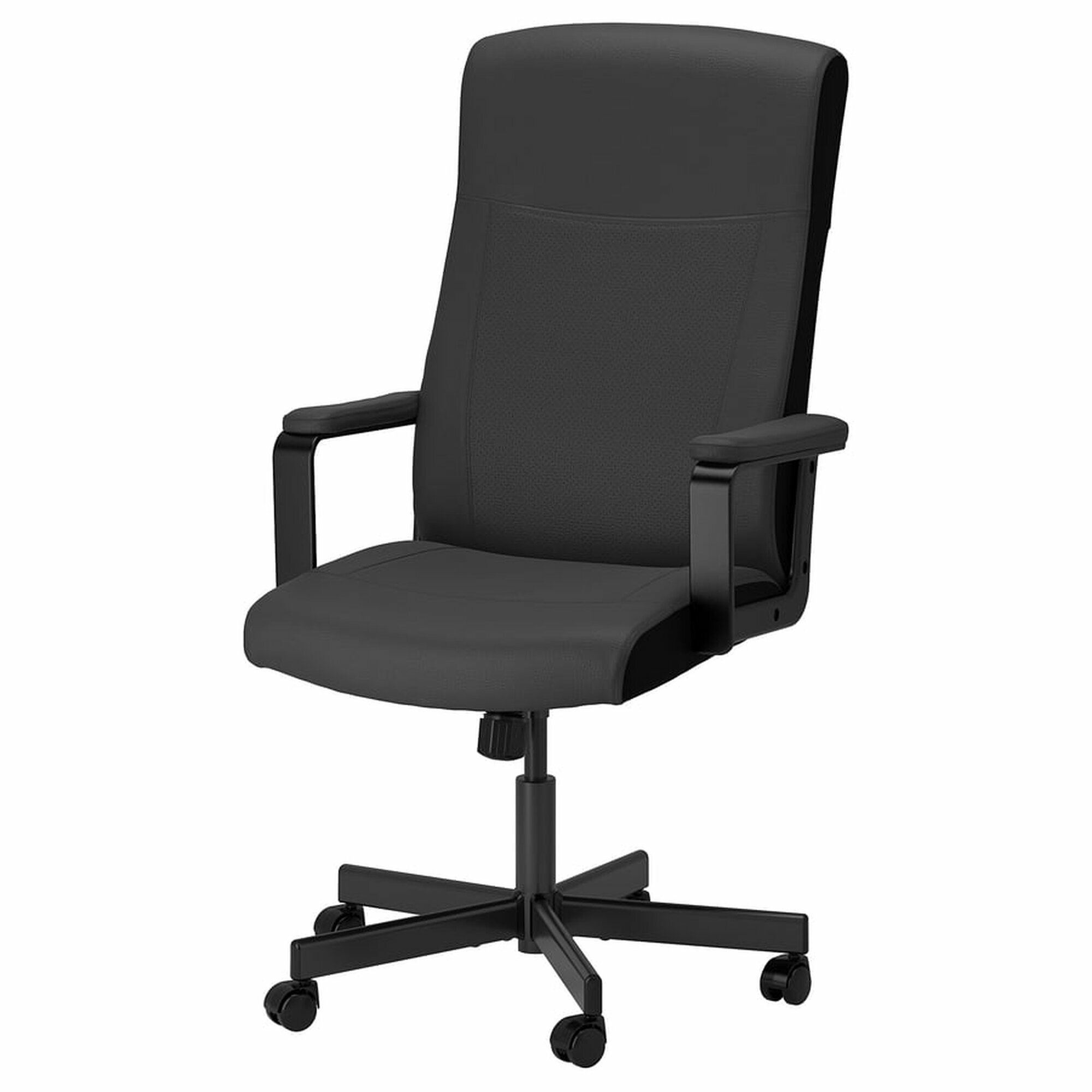 Вращающееся кресло IKEA MILLBERGET, цвет черный, 704.893.94