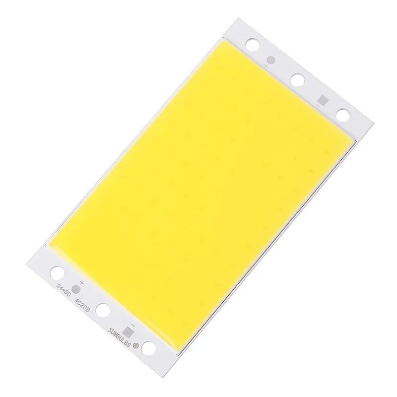 94x50mm Панель Light DC12-24V светодиодная лампа 15 Вт Высокочастотный светодиод LI