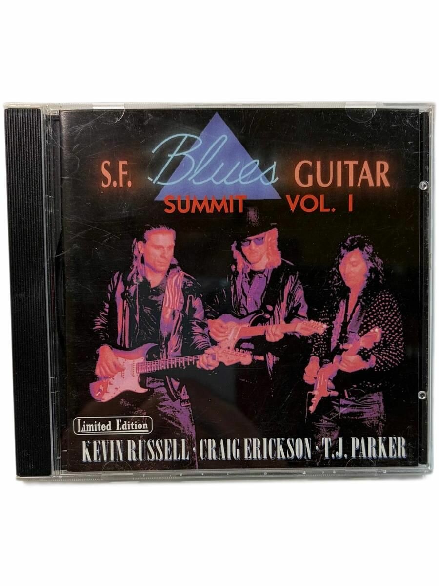 Kevin Russell, Craig Erickson, T. Parker - S.F. Blues Guitar Summit Vol. I (1CD-Аудио, Россия 1993)