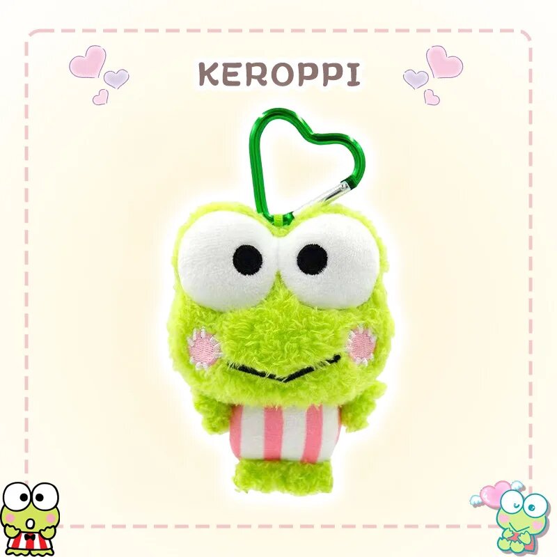MINISO Брелок-игрушка Sanrio Hello Kitty Melody Cinnamoroll Keroppi Badbadtz-Maru в стиле аниме, подарок на день рождения,