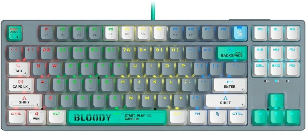 Клавиатура A4-Tech S87 USB Energy ASH