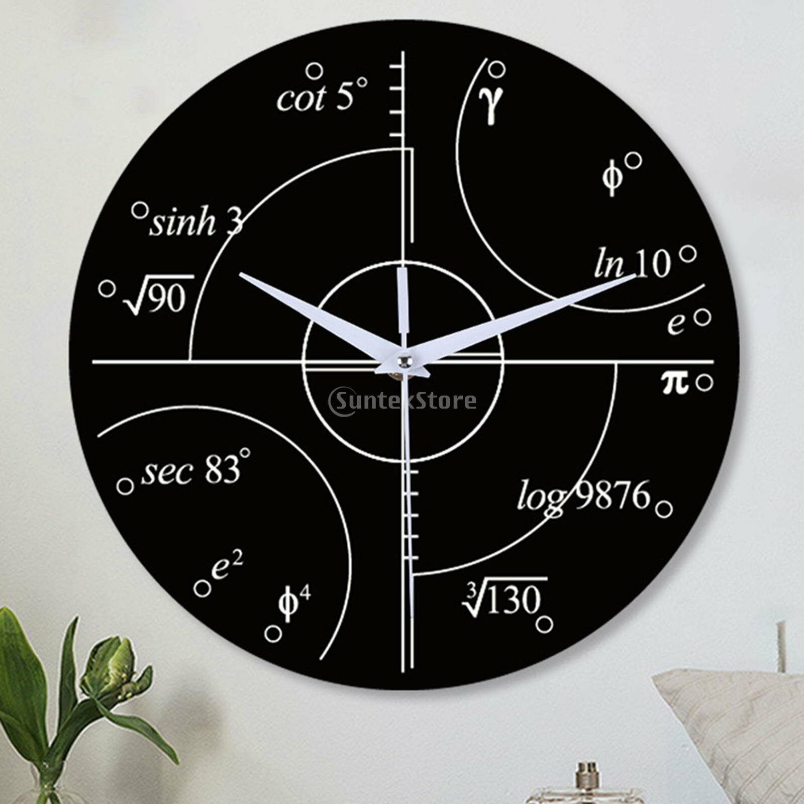 Уникальные настенные часы для декора гостиной и офиса 12 дюй