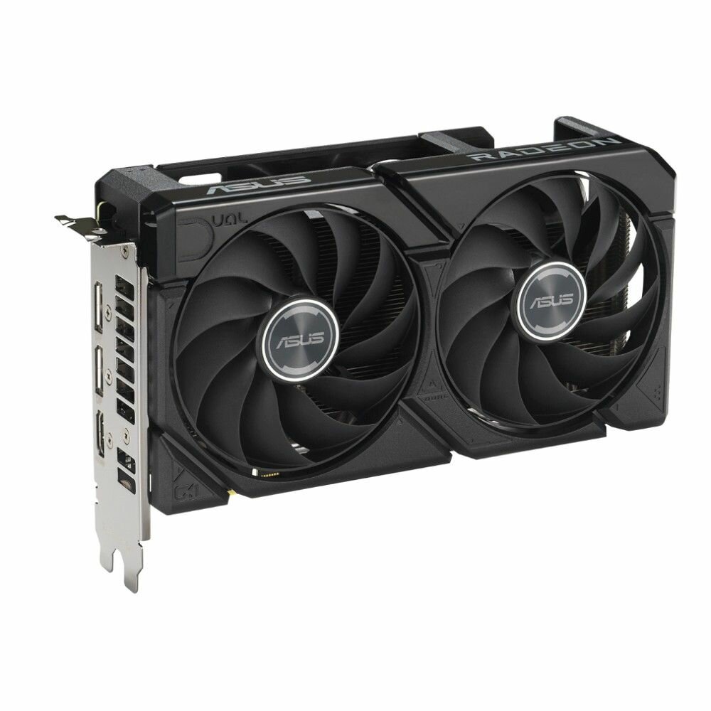 Asus Видеокарта AMD Radeon RX9060XT 16Gb DDR6 128 bit 2 DP HDMI 2FAN DUAL - RX9060XT - 16G RTL