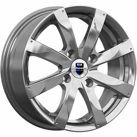 Автодиск КиК Джемини-ориг.(КС480) дарк платинум 14*5,5 43 4*100 60,1