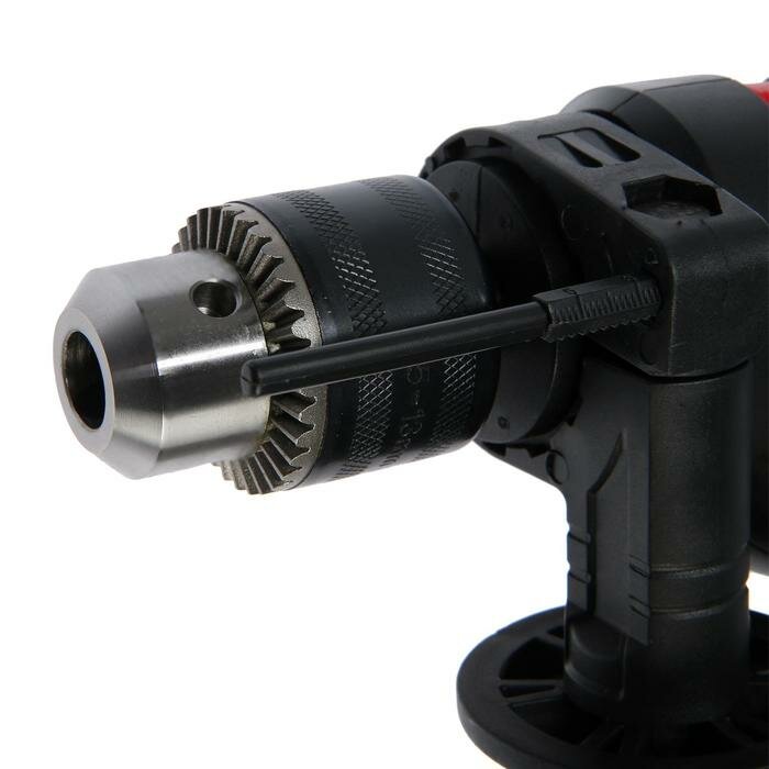 Дрель ударная P.I.T PSB13-C6, 650 Вт, ЗВП 13 мм, 3000 об/мин, 0-48000 уд/мин, 25 Нм