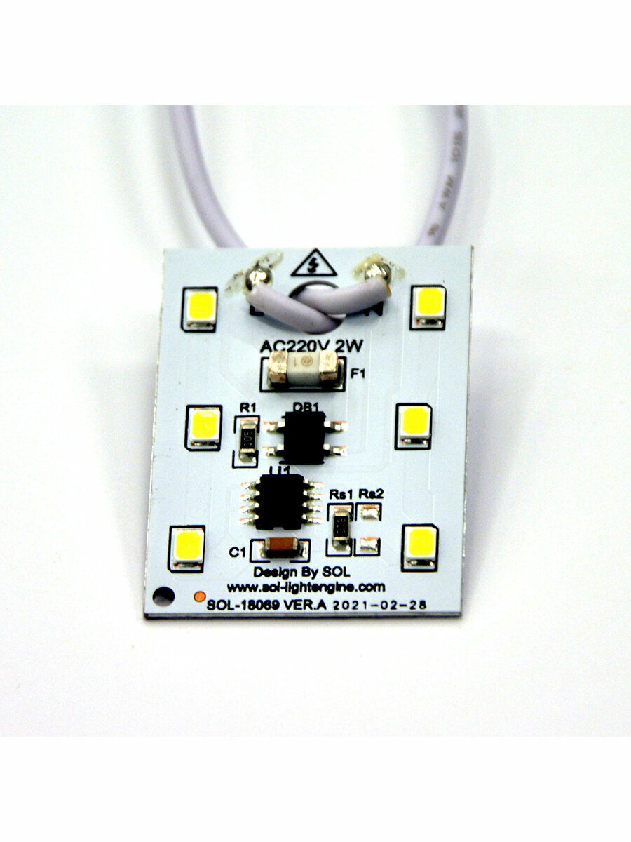 Светодиодный модуль для холодильного отделения холодильника NORD малый