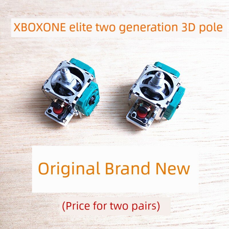 Оригинальный Xbox One Elite Series 2 3D-джойстик зеленый - Две штуки