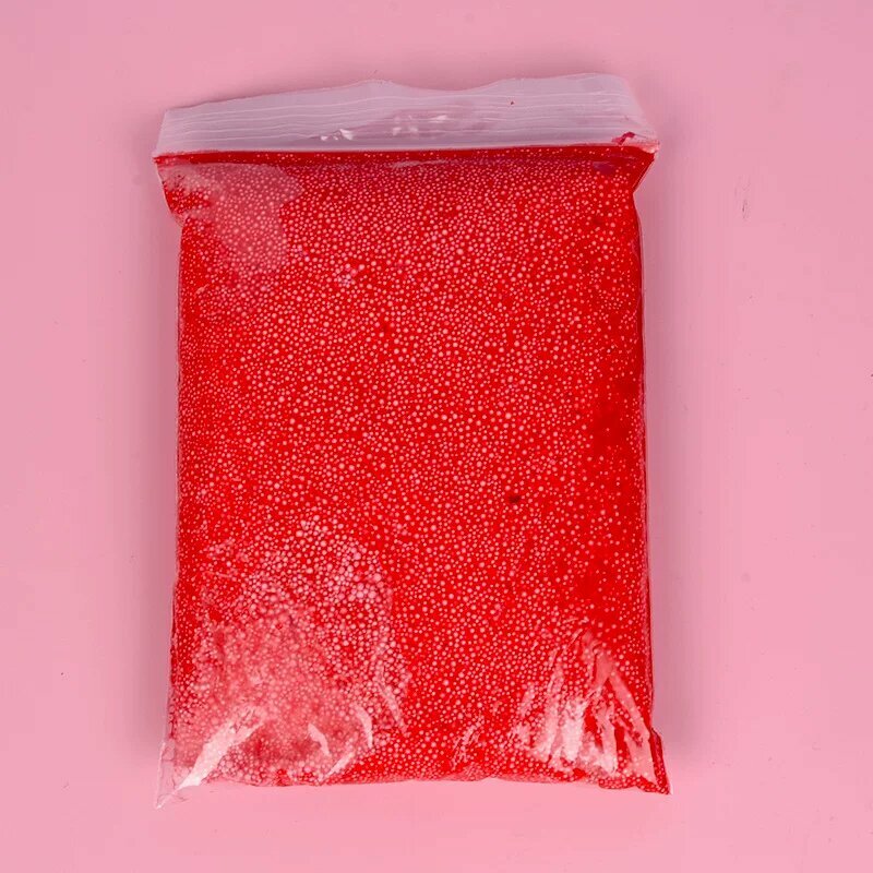 Глубокий красный снежная глина для творчества, 100г, нетоксичная, подходит для детских поделок