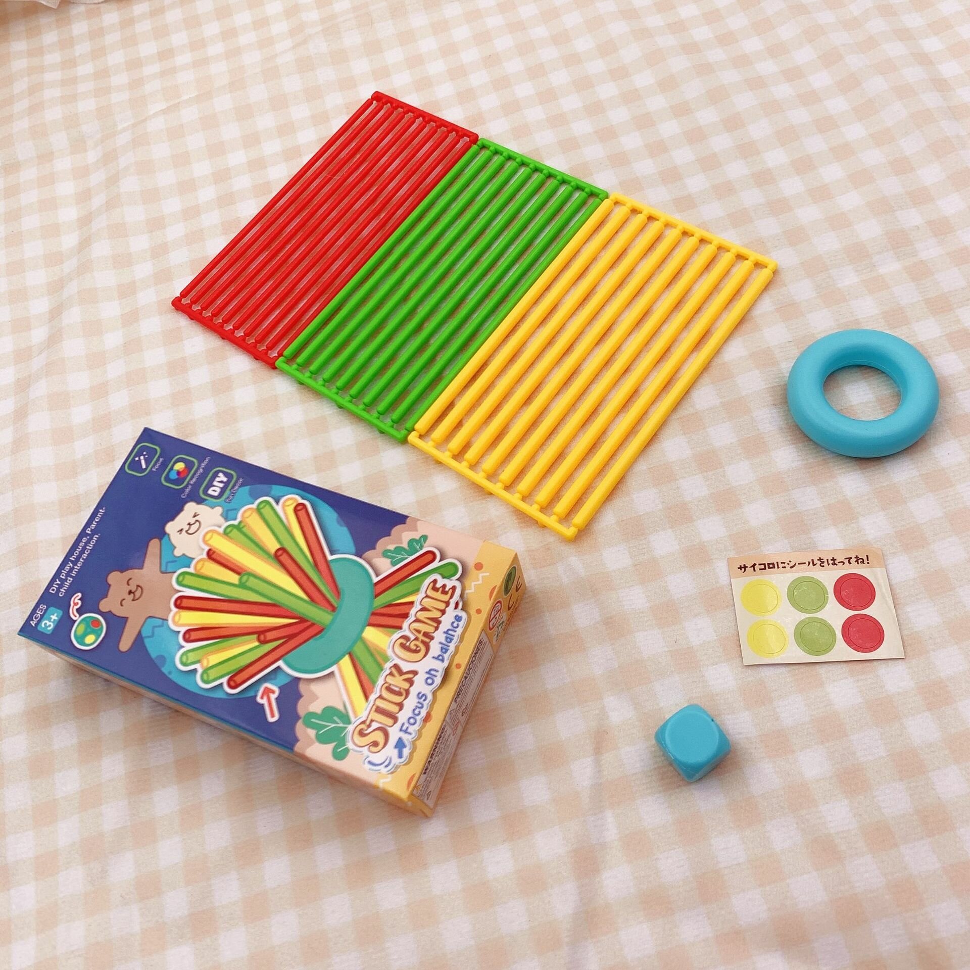 DIY Набор для Игры в Лотерею для Детей — Интерактивная Игрушка для Игр, Снижение Стресса, Мини-Модель Игры в Английской