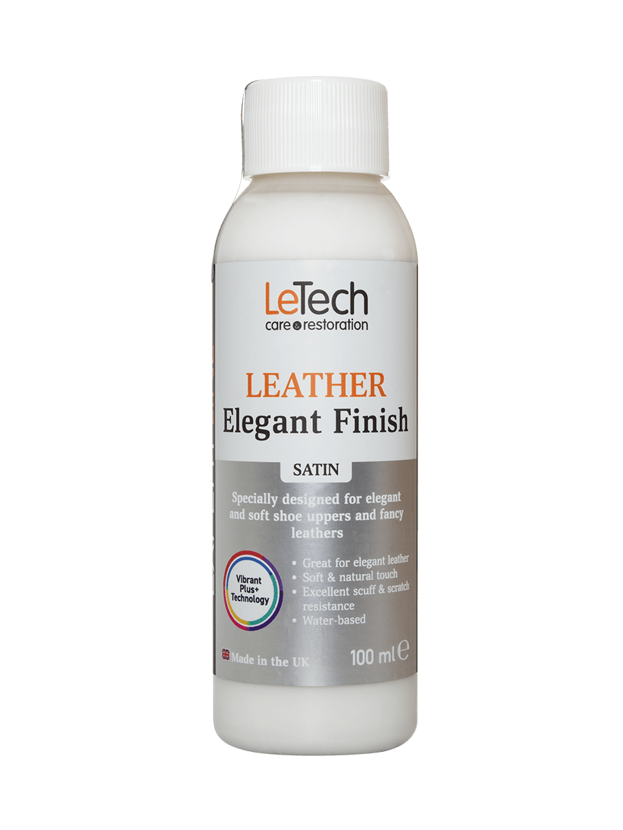 LeTech Expert Line Защитное финишное покрытие для мягких кож Leather Elegant Finish Satin 100мл