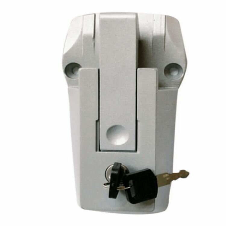 Замок фургона автоматический накладной усиленный с двумя ключами для ворот и дверей грузового автомобиля