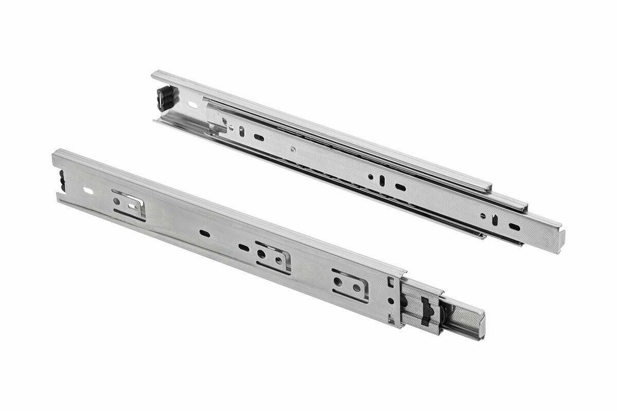 Направляющие шариковые GTV GX1 H45 мм. без доводчика 350 мм.