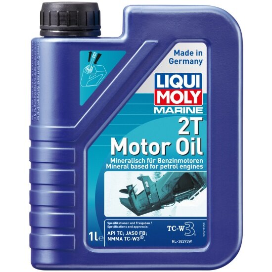 Моторное масло Liqui Moly для водной техники Marine 2T Motor Oil 1л
