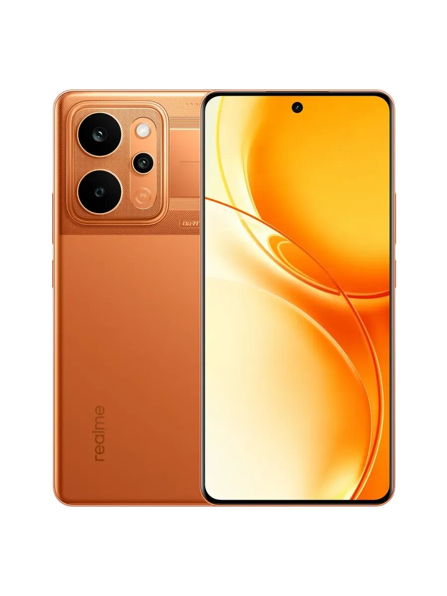 Смартфон realme P4 Power 12/256GB, оранжевый (Ростест)