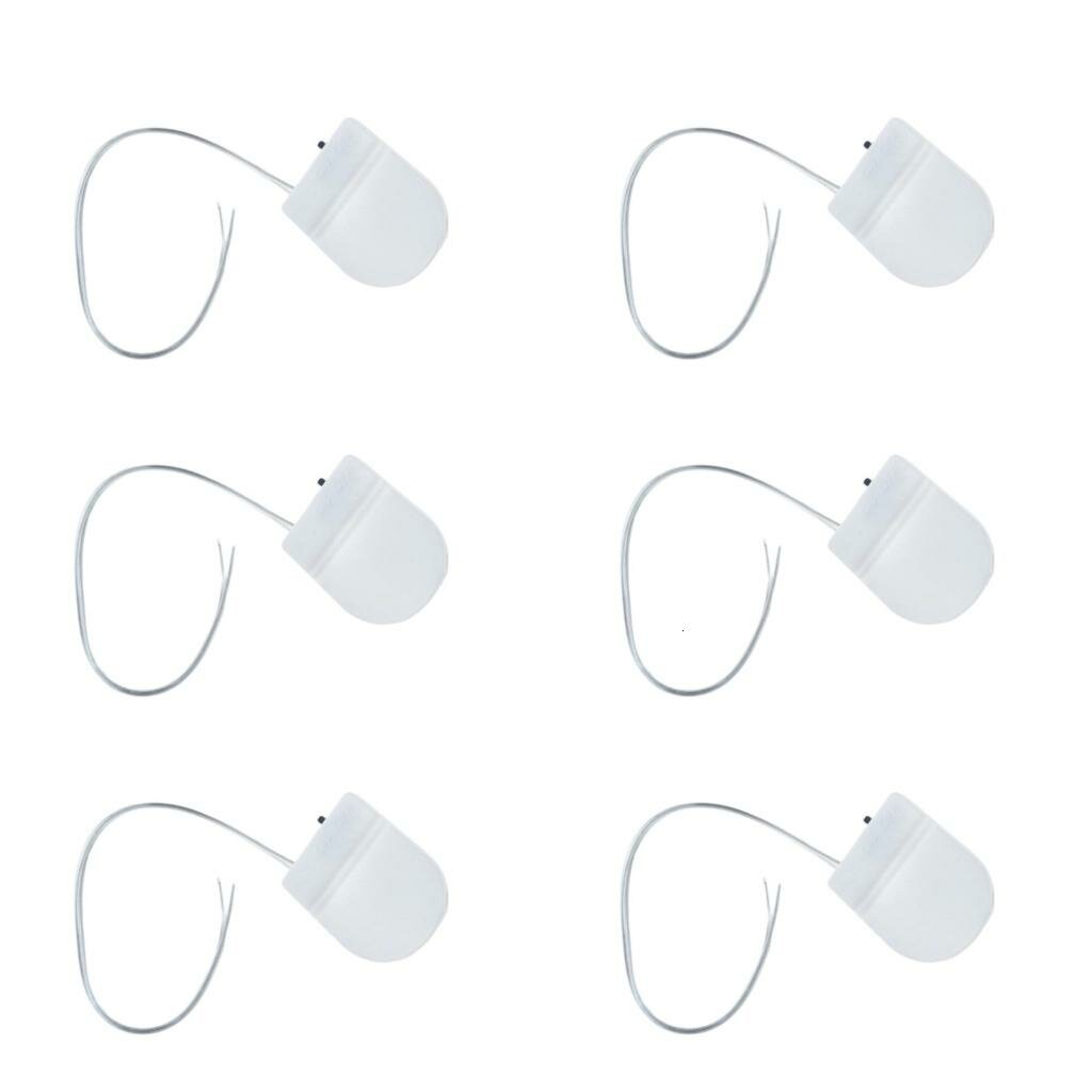 Чехол для батарейки CR2032, Белый - Одноэлементная батарея