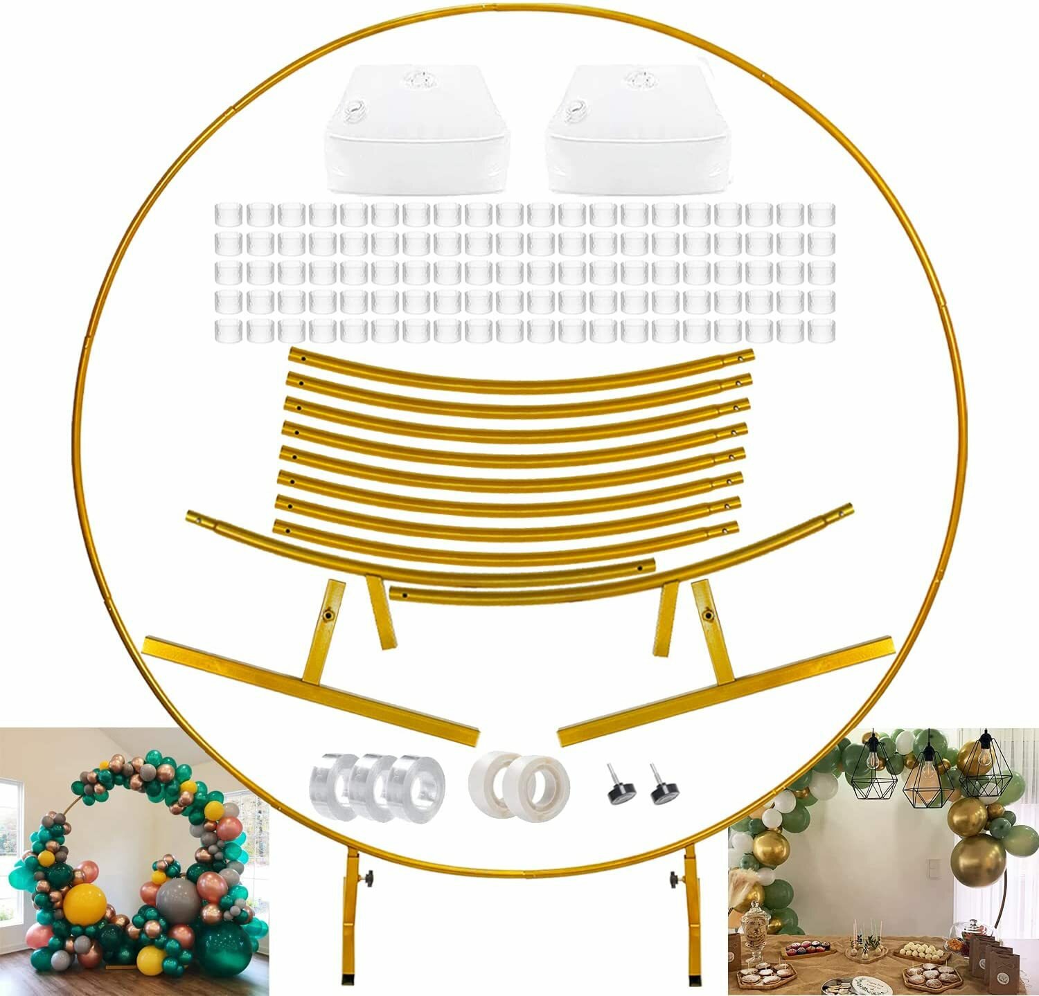 Кольцо из кованого железа Amazon, 1,5 м в диаметре