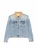 Куртка ROHE Collar pocket jacket, размер 36, синий