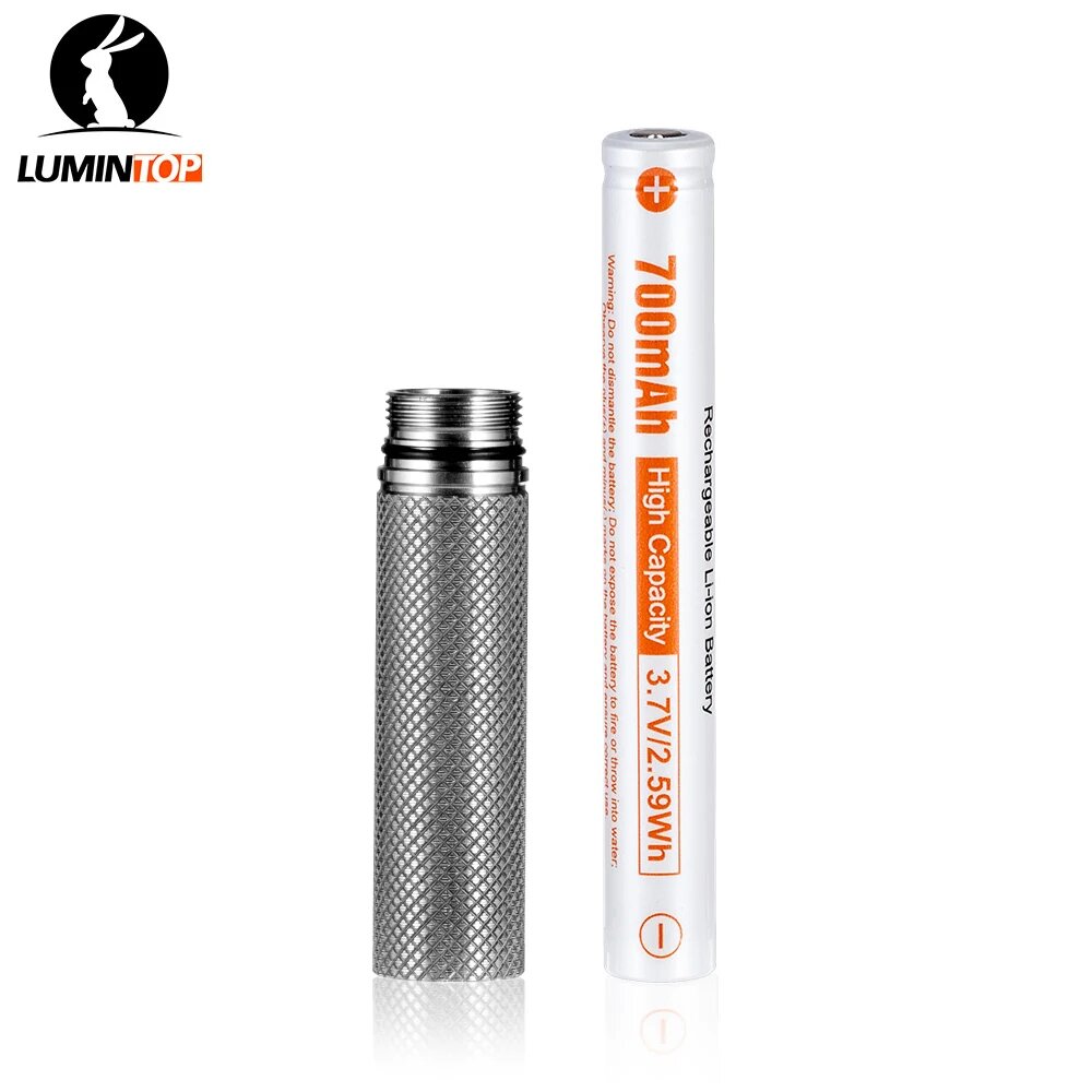Lumintop Трубка 10750 и аккумулятор для GT NANO, GT NANO PRO, FROG TI Raw 10750 set