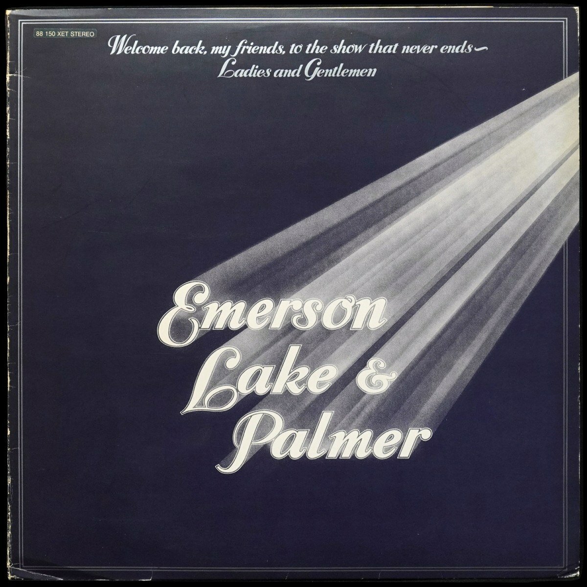Виниловая пластинка Manticore Emerson, Lake & Palmer – Welcome Back My Friends To The Show That Never Ends - Ladies And Gentlemen (3LP)