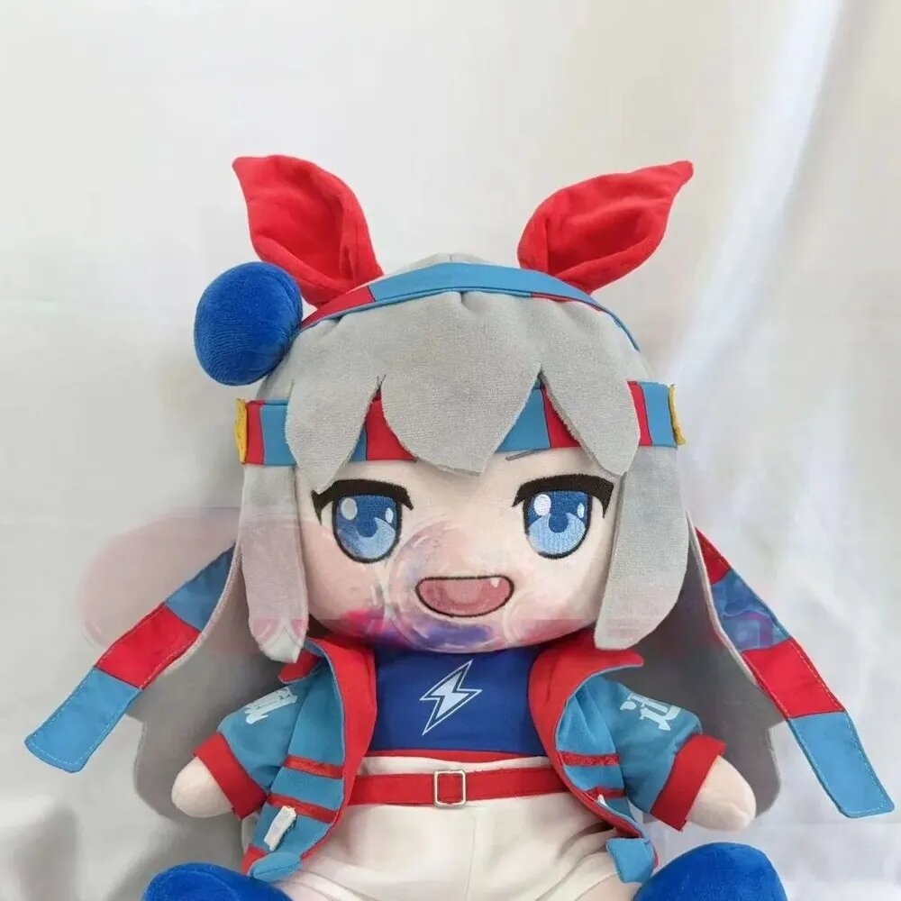 30cm Девушки-пони: Славное дерби 2 Тамамо Кросс мягкие игрушки аниме ; Uma Musume: Pretty Derby Season 2 Tamamo Cross мягкая игрушка
