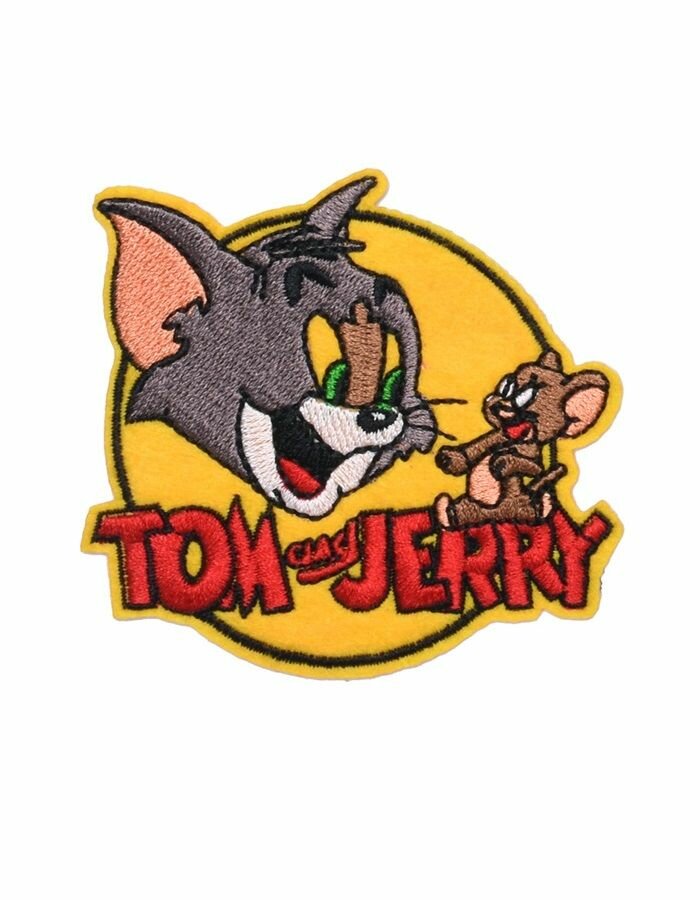Термонашивка том и джерри нашивка