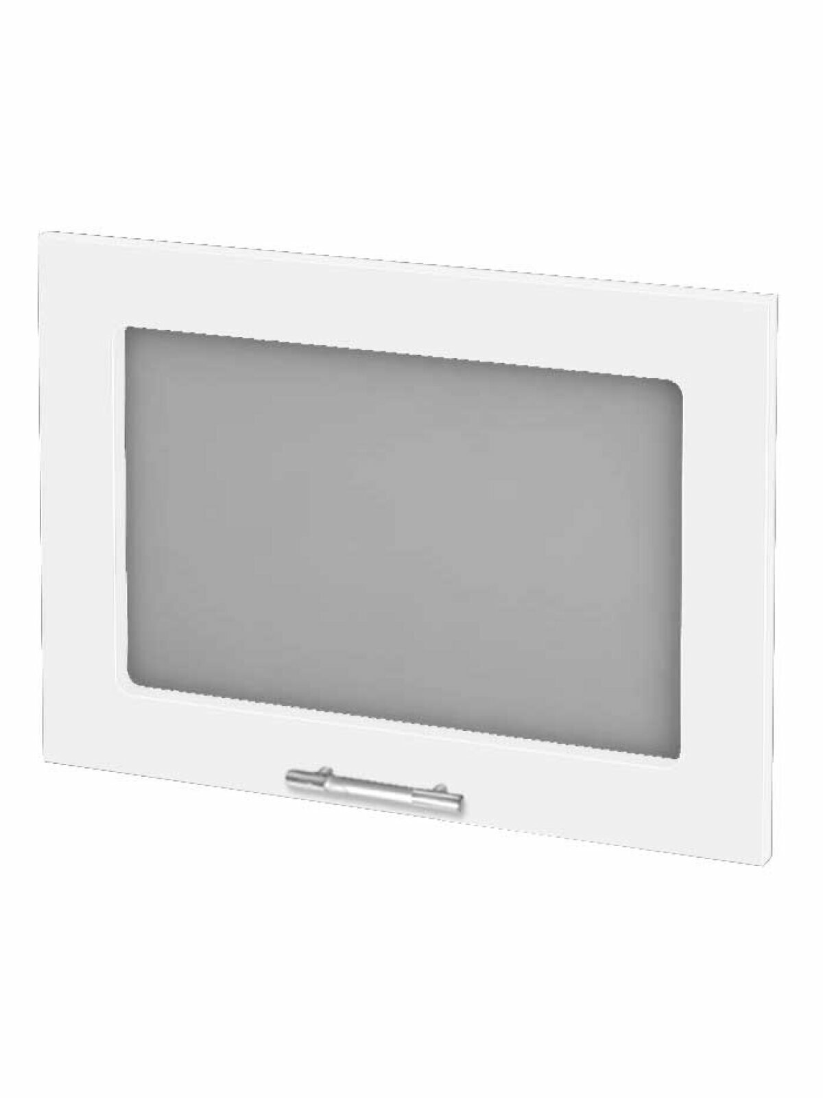 Кухонный фасад Ф-84 белый глянец (Ксения) Huge Mebel. Ширина 496 Высота 354. Кухонные фасады