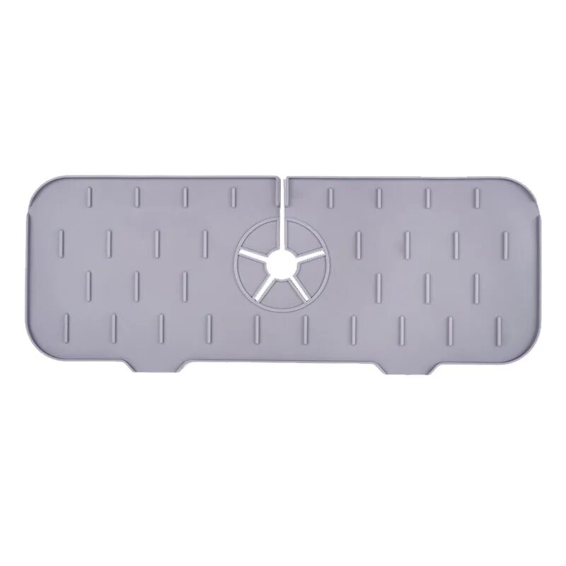 Силиконовый коврик для смесителя черный