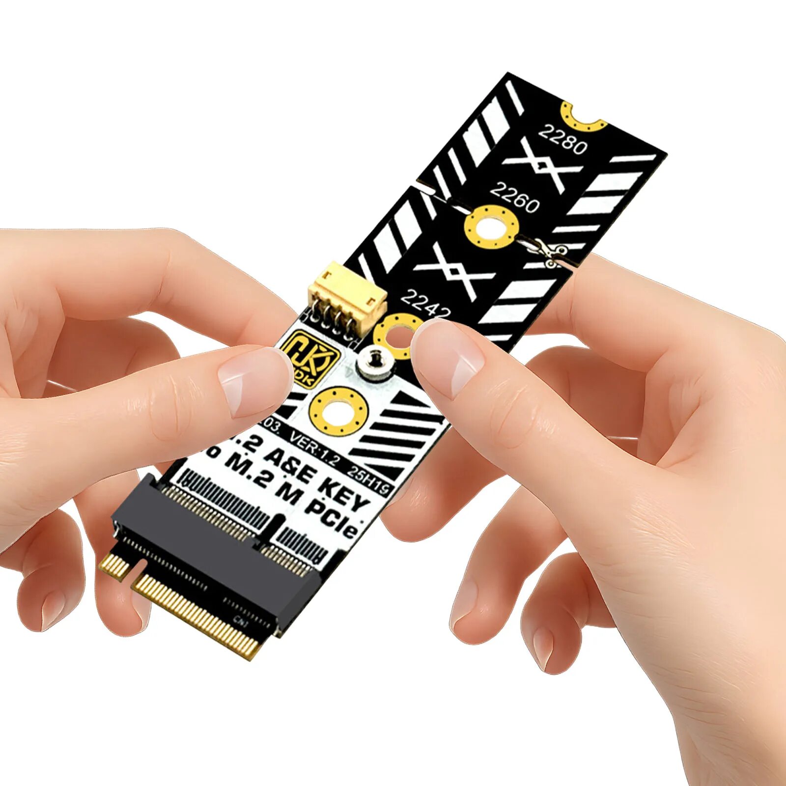 Adapter M2 A+E Key to M2 NVME alloet