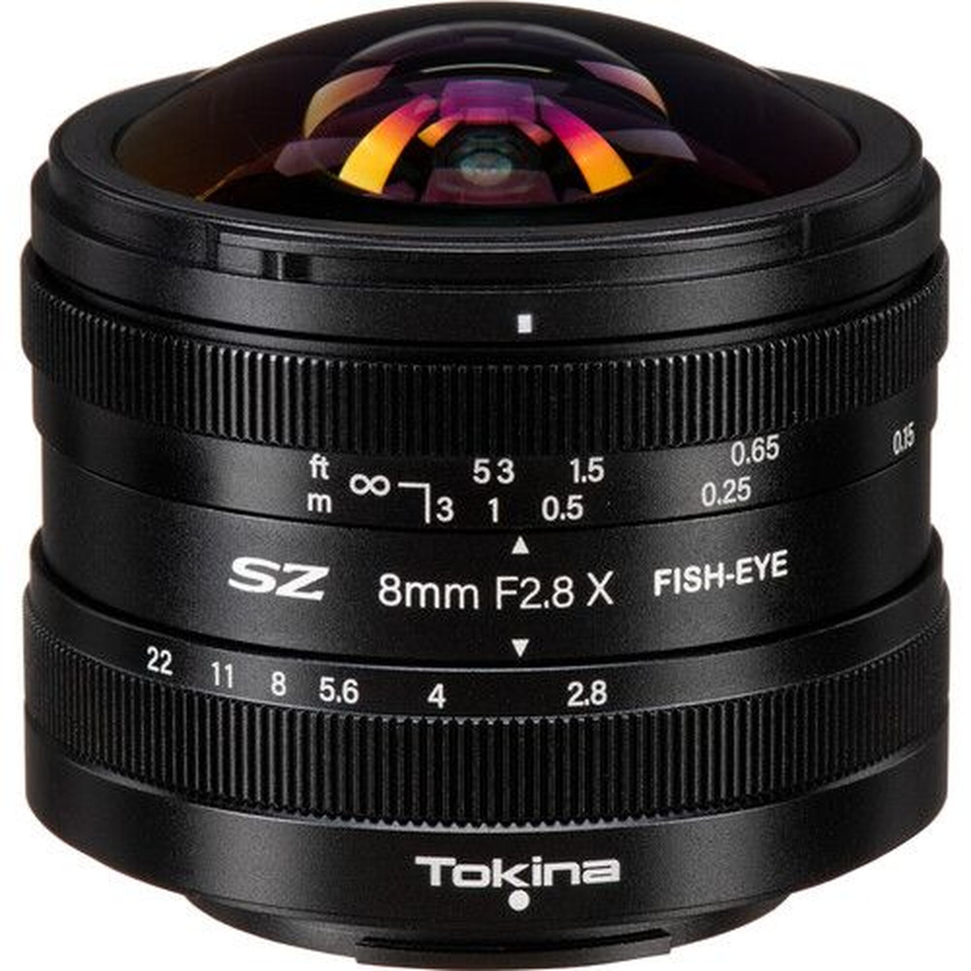 Объектив Tokina SZ 8MM F2.8, для Fujifilm X-Mount, сверхширокоугольный, черный