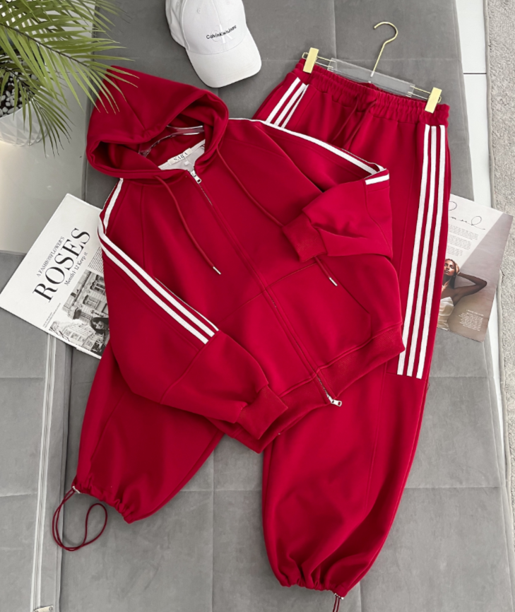 Комплект одежды без флиса, в полоску