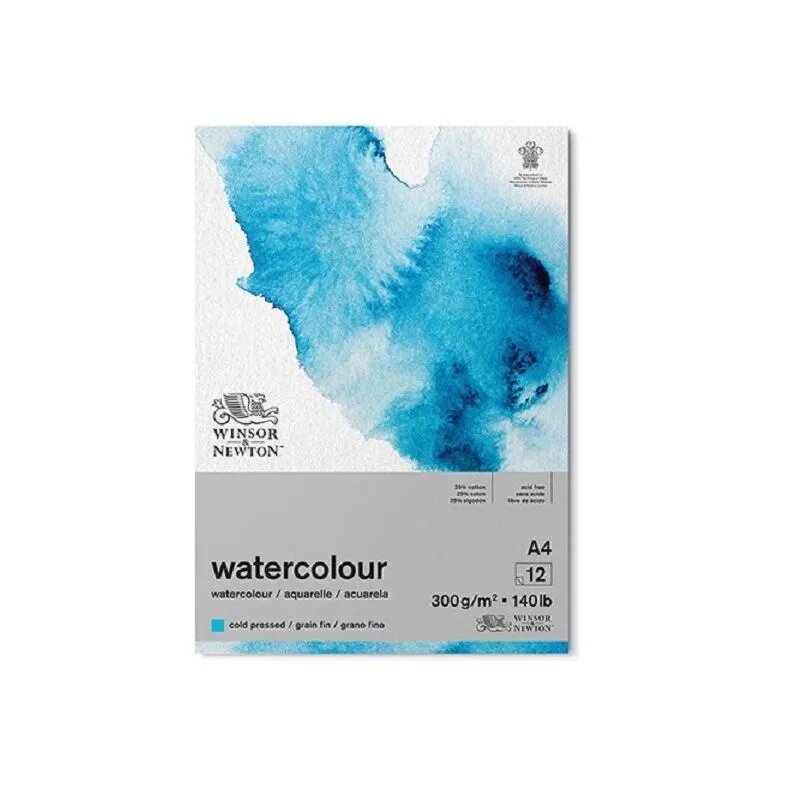 Winsor&Newton Бумага для рисования A4, 12 лист, шт