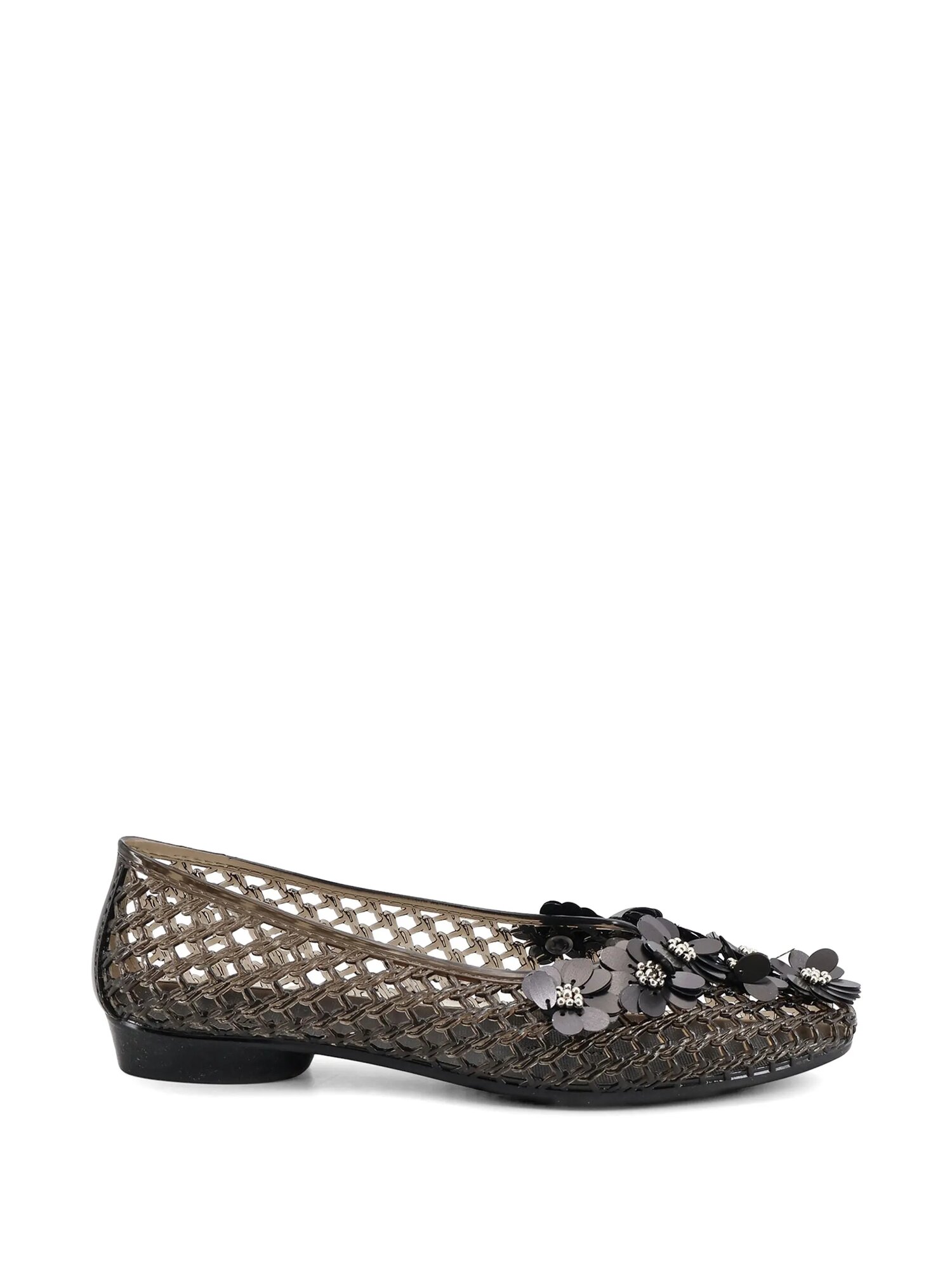Балетки Heavenly Jelly Flower-embellished ballet flats