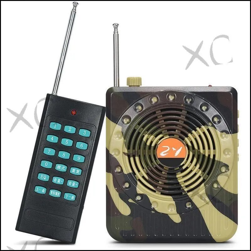 Электронный Манок для охоты на птиц. USB/TF, MP3/WMA. Дальность 1000 м. Камуфляжная сумка. Китай — фото 1