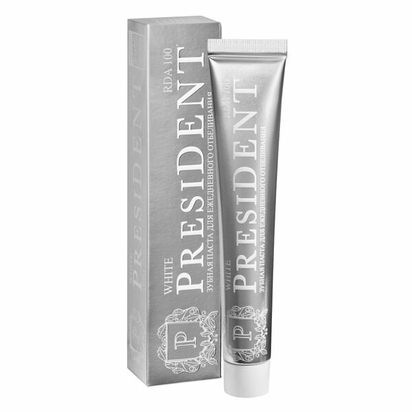 Паста зубная White President/Президент 75г