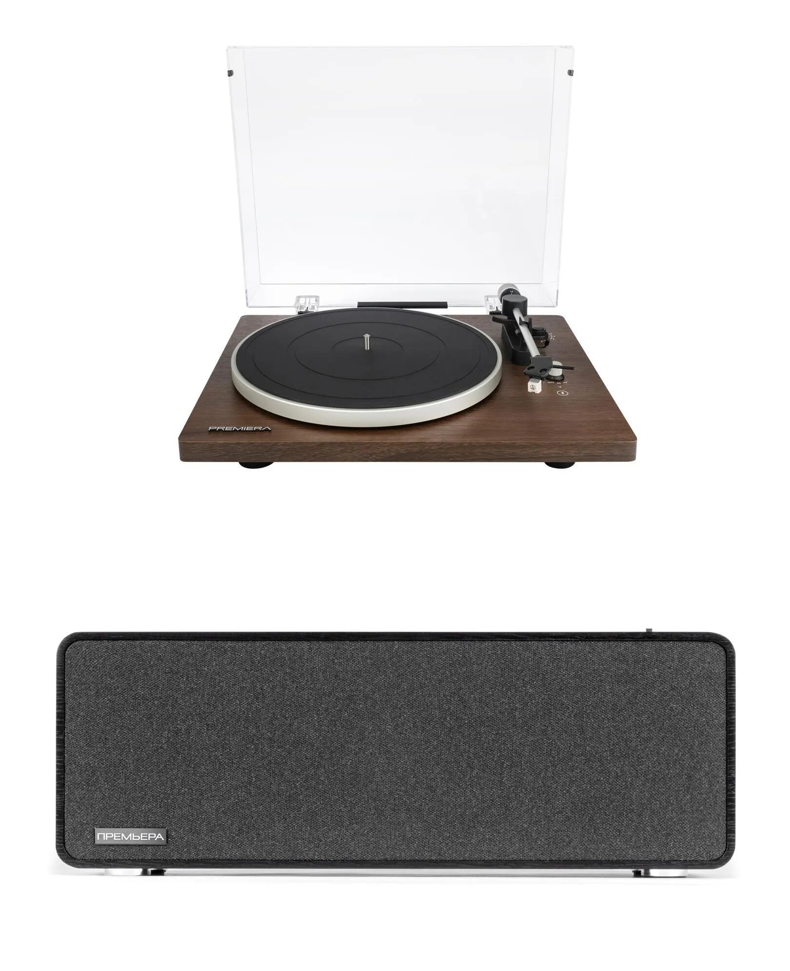 Комплект Premiera ES-422A BK + Premiera ECO BT Walnut