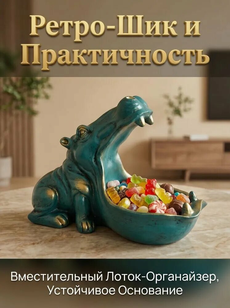 Конфетница, диаметр 21 см, 1 шт
