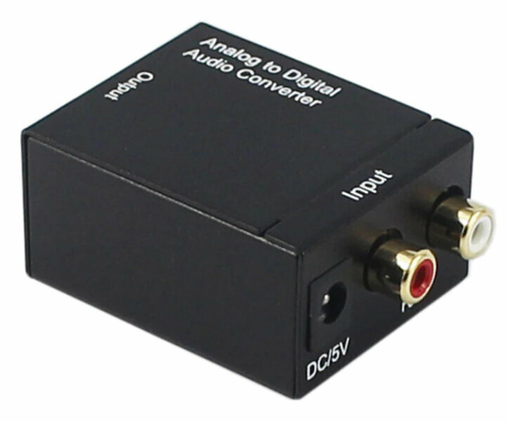 Аналого-цифровой преобразователь PALMEXX Analog to Digital Audio Converter (RCA to Coaxial+Toslink)