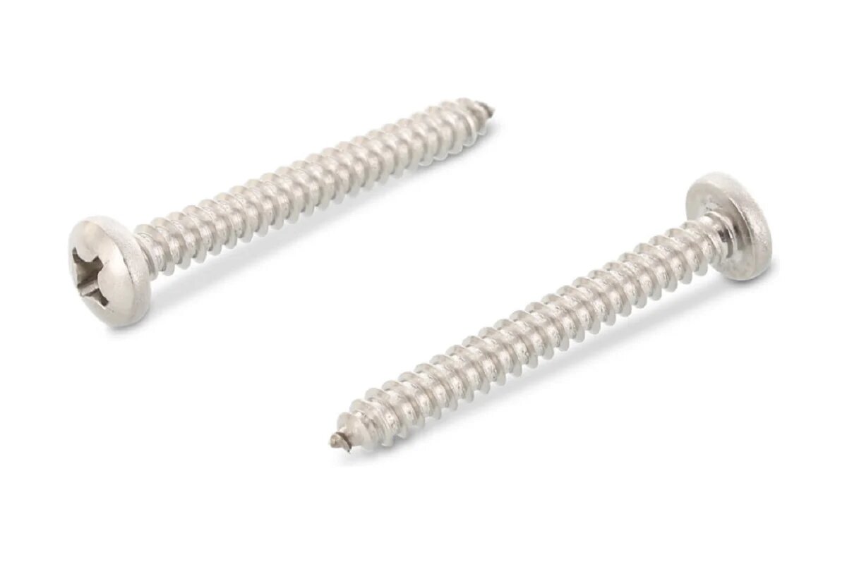 Саморез DIN 7981 M3.5x6.5мм Edelfix нержавеющий с полукруглой головкой и крестообразным шлицем PH2