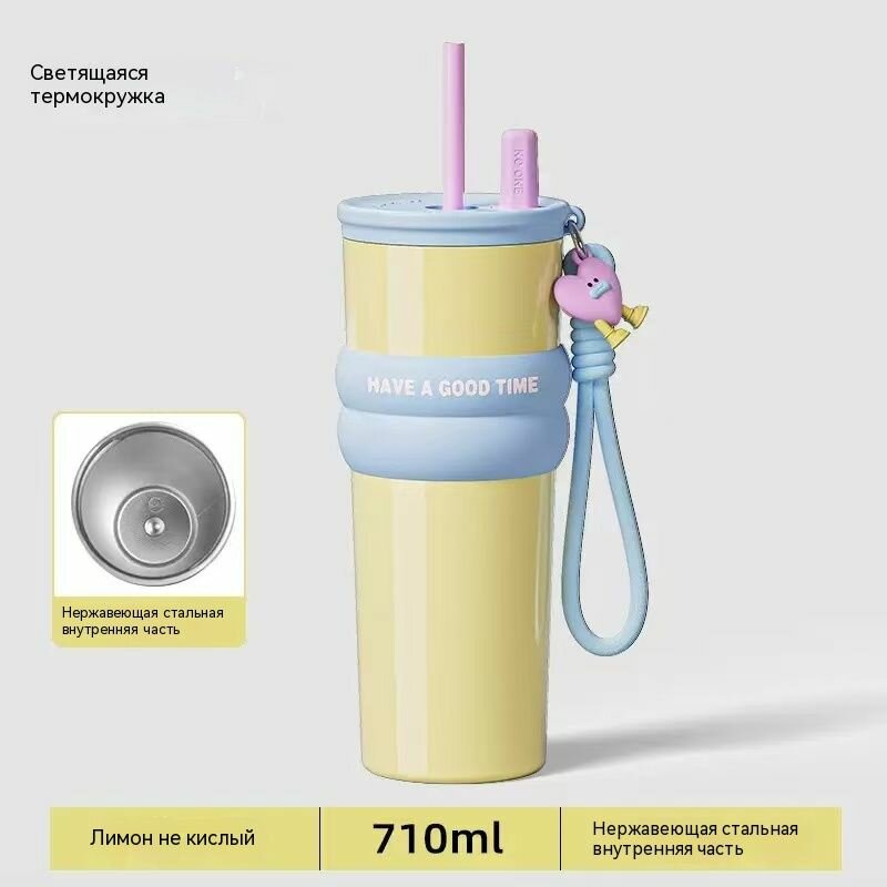 Термокружка Термокружка Tyeso TS-8826 600ML оранжевая, 0.7 л