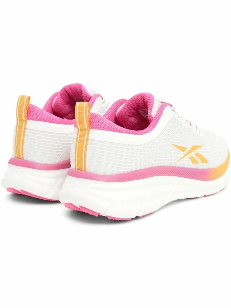 Кроссовки Reebok Road Strider, полнота F, размер 8,5 US, белый/розовый — фото 1