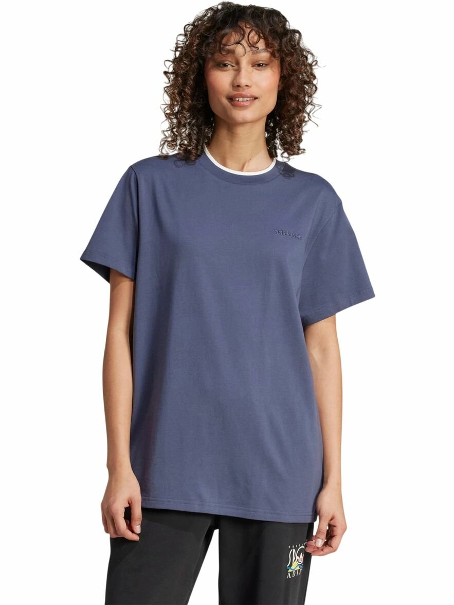 Футболка спортивная Graphic Sports Loose 3-Stripes Tee W