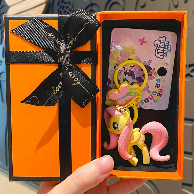 Оригинальный плюшевый брелок My Little Pony: Рарити, Рейнбоу Дэш, Флаттерши, Пинки Пай, Тайвари Спаркл – для ключей,