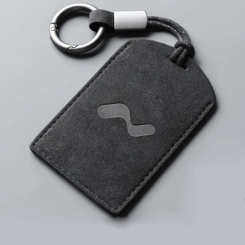 Черный чехол для ключа с спортивным ремешком NFC, автомобильный аксессуар, прочный и современный