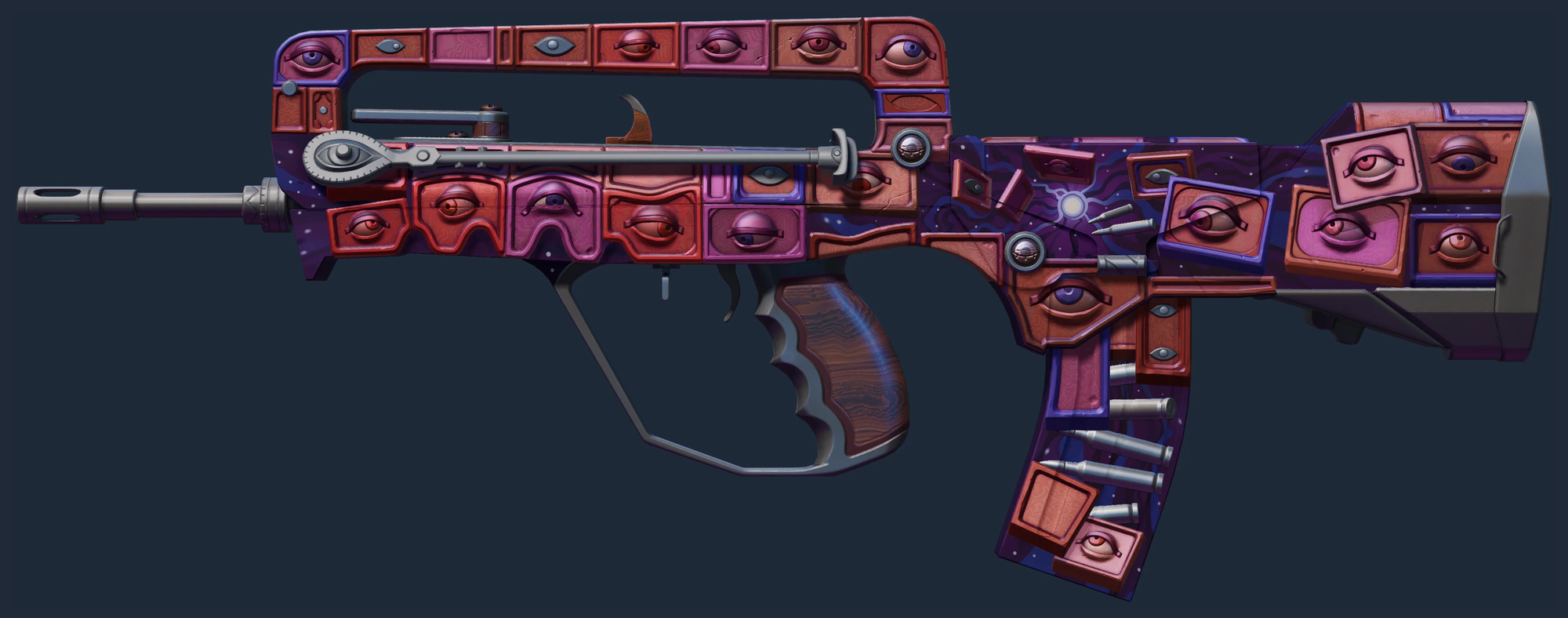 StatTrak™ FAMAS | Быстрые движения глаз (Немного поношенное) Скины CS2 с быстрой автовыдачей steam trade