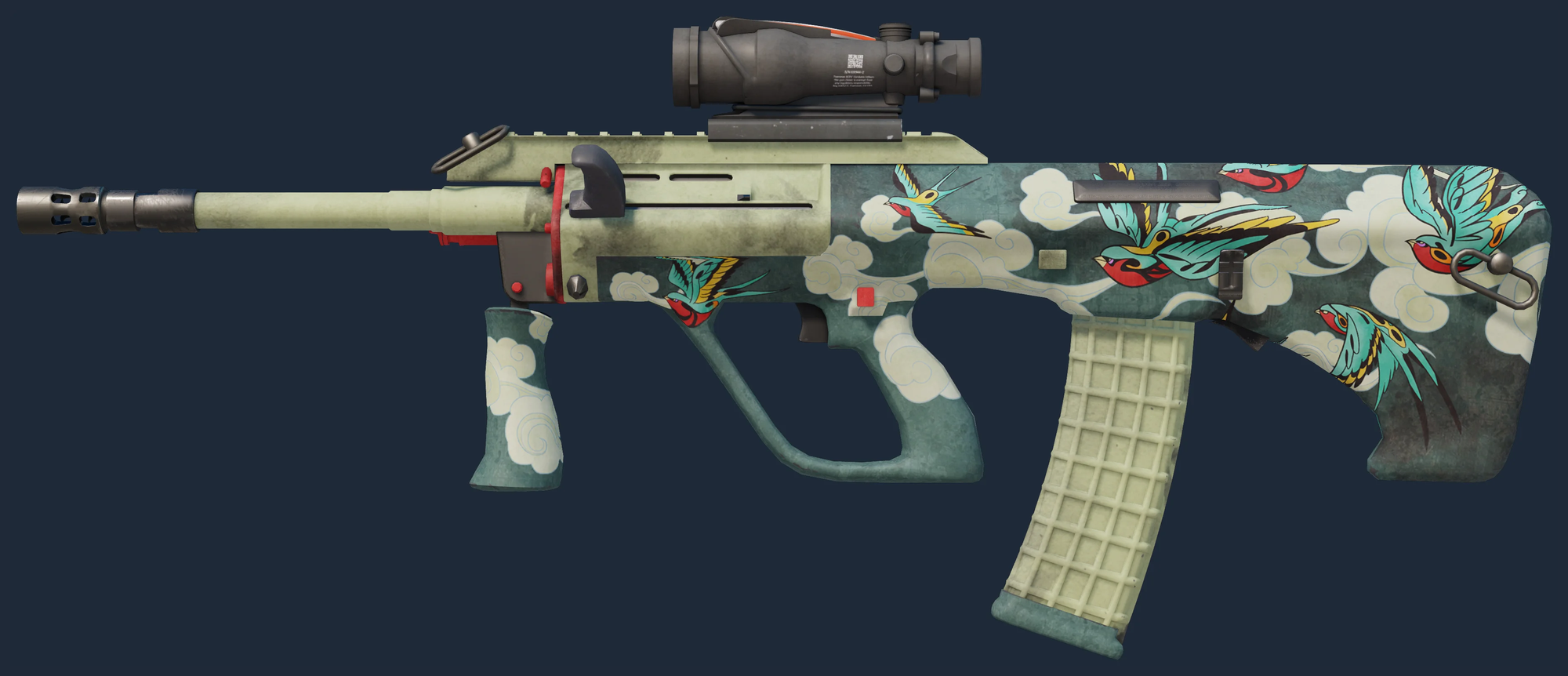 AUG | Скорая стая (Закалённое в боях) Скины CS2 с быстрой автовыдачей steam trade