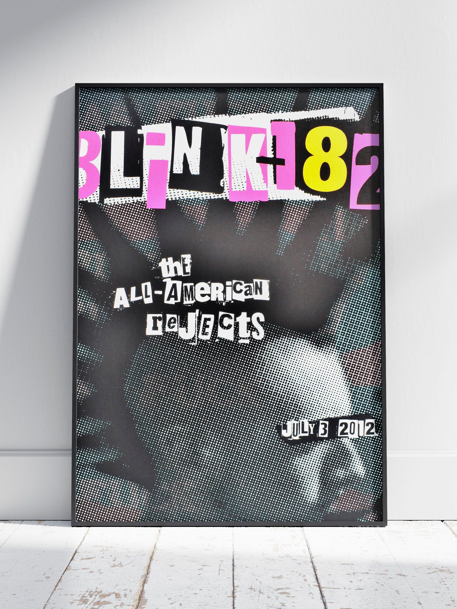 Плакат на стену для интерьера Блинк 182 (Blink 182 37) - Постер по музыке и артисту формата A4 (21x30 см)