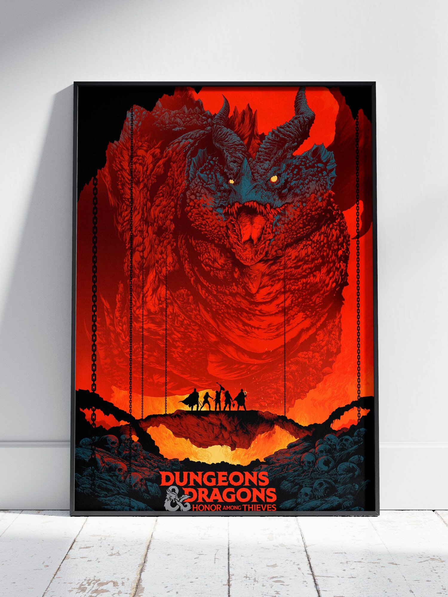 Плакат на стену для интерьера Dungeons & Dragons (Подземелья и драконы Честь среди воров 3) A4 (21x30 см)